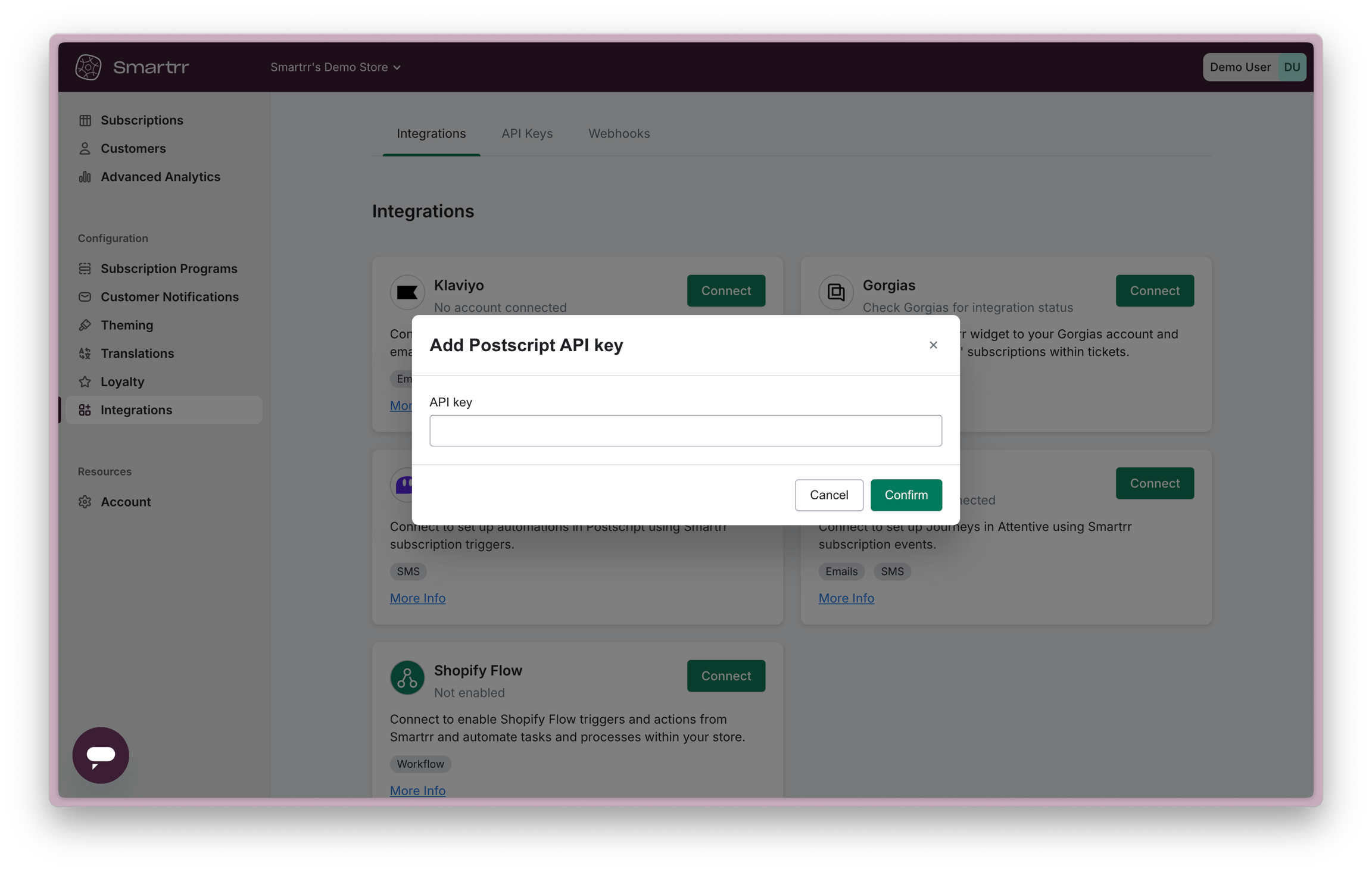 Postscript x Smartrr Integration – Smartrr